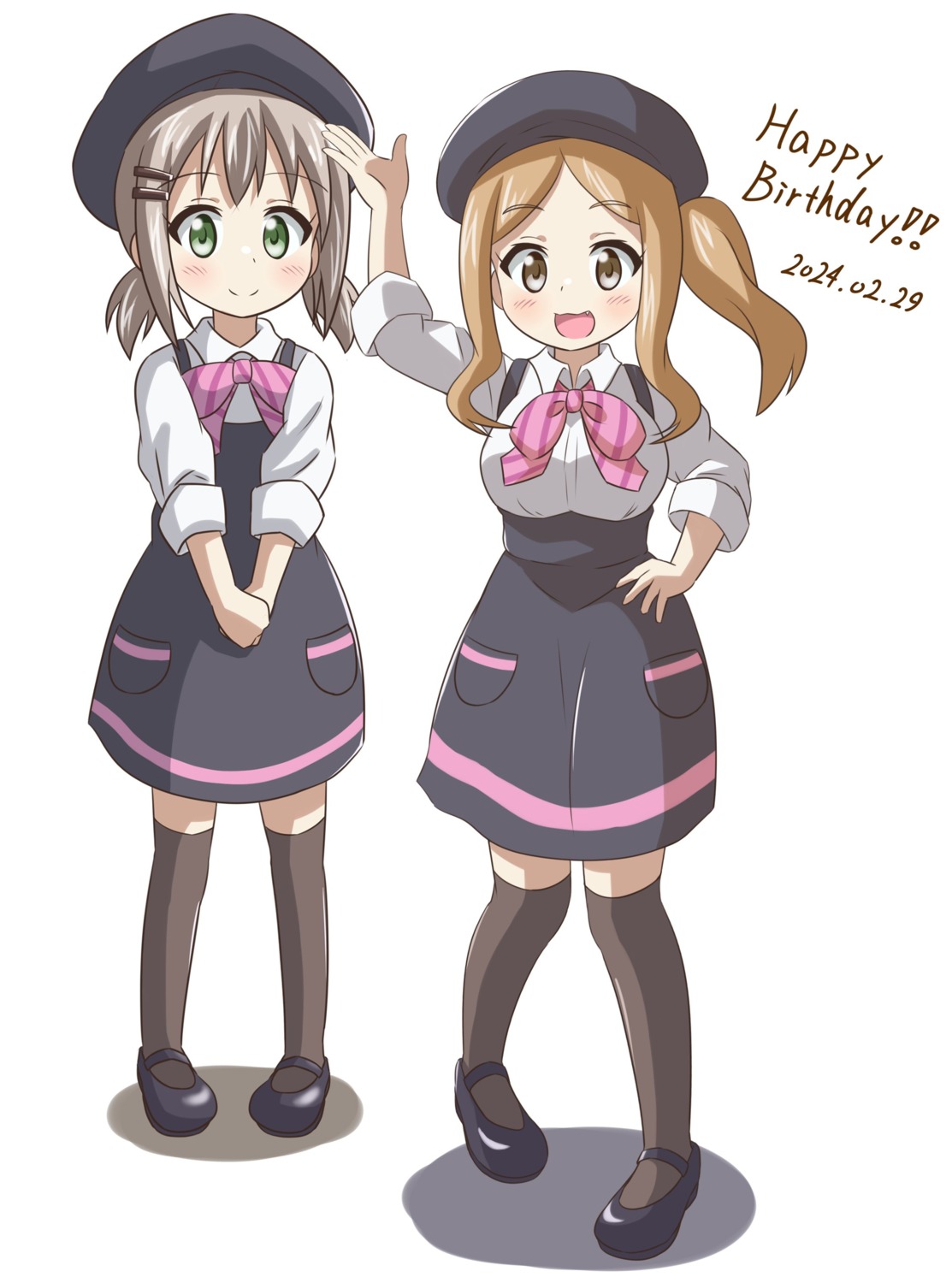 nanog eb1994 yama no susume onozuka hikari yukimura aoi thighhighs uniform | #1156619 | yande.re